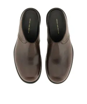 Dries Van Noten Round Toe Pull-on Clogs