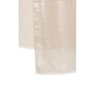 Brunello Cucinelli Fringed Linen Scarf - Beige