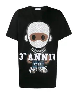 IH NOM UH NIT Pattern Printed T-shirt