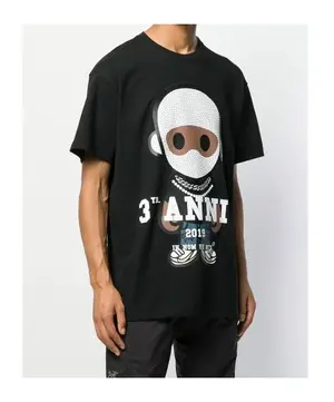 IH NOM UH NIT Pattern Printed T-shirt