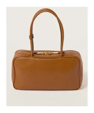 Miu Miu Beau Leather Top Handle Bag