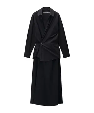 Alexander Wang The Top" Wrap Mini Dress