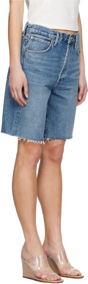 AGOLDE 90s Denim Shorts - Blue