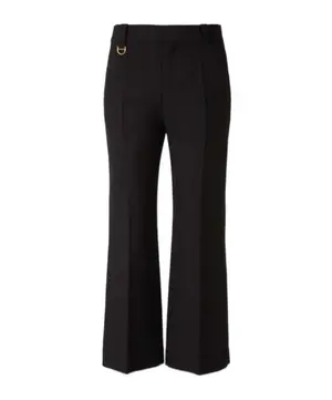 Chloé Flared Trousers - Black