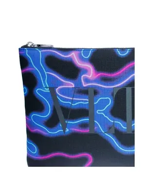 Valentino Garavani Neo Camou Clutch Bag