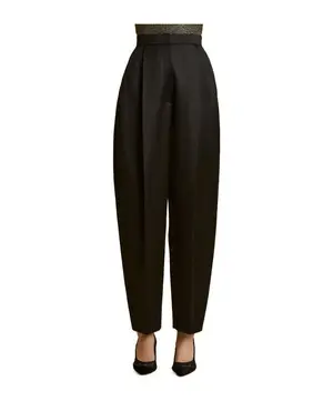 Khaite Box Pleat Pants For Women