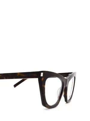 Saint Laurent Opt Kate Cat Eye Frame Glasses - Black