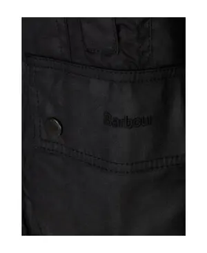 Barbour Long-sleeved Jacket With Contrast Collar - Black