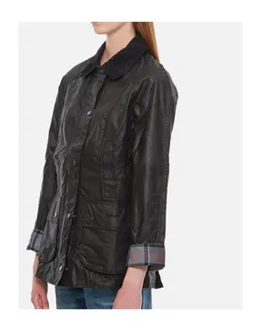 Barbour Long-sleeved Jacket With Contrast Collar