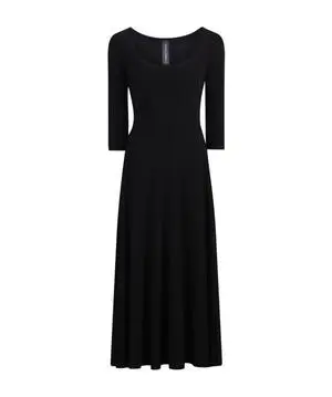 Norma Kamali Scoop Neck Midi Dress - No