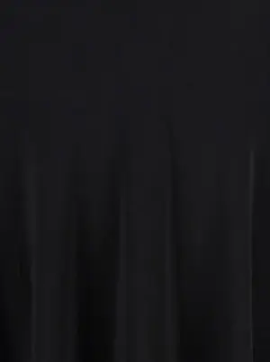 Norma Kamali Scoop Neck Midi Dress