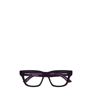 Balenciaga Square Frame Glasses - Purple