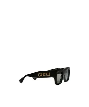 Gucci Rectangular Frame Sunglasses - Gray