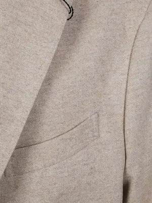 Boglioli Notched-lapel Wool Jacket - Milk