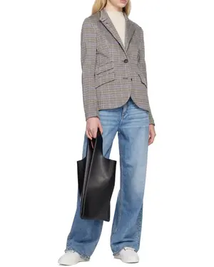 Rag & Bone Mid-rise Wide-leg Jeans - Blue