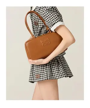 Miu Miu Checked Mini Skirt