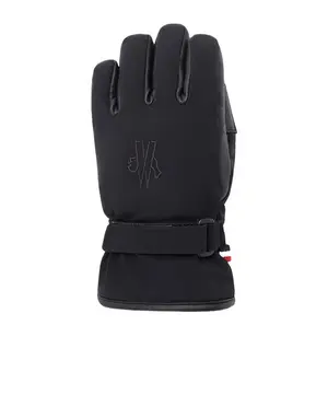 Moncler Padded Gloves - Black