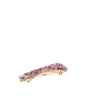 Etro Logo Hair Barrette - Yellow