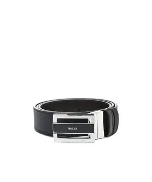 Bally Men's Black Calfskin Belts