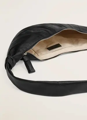 LEMAIRE Medium Croissant Shoulder Bag - Black