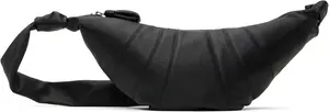 LEMAIRE Medium Croissant Shoulder Bag - Black