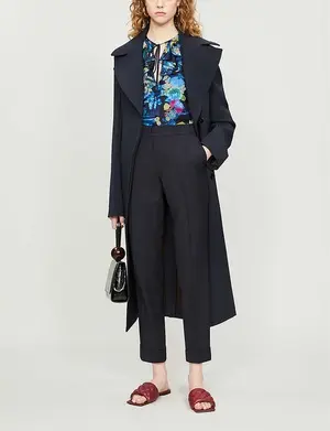 Etro Straight Leg Trousers - Black