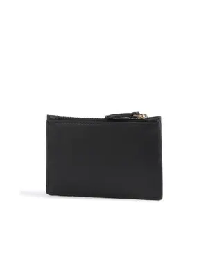 Pinko Logo Plaque Zipped Purse - Black