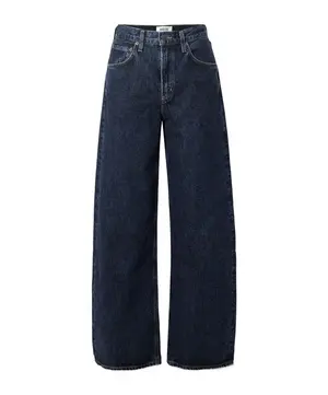 AGOLDE Low Curve Wide Leg Jeans - Black