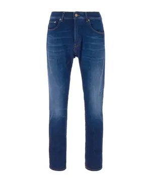DONDUP Dian Jeans With Whiskering Effect - Blue