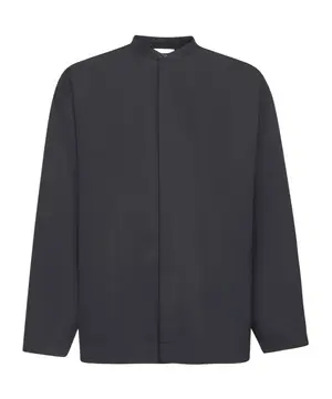Studio Nicholson Oversized Grandad Collar Shirt