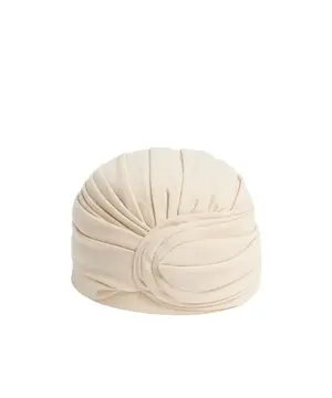 Valentino Garavani Rigid Vlogo Signature Hat - Latte/oro