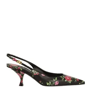 Dolce & Gabbana Floral Heeled Pumps