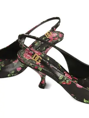 Dolce & Gabbana Floral Heeled Pumps