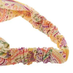 Etro Pattern Hair Band - Yellow