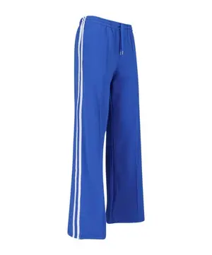 P.a.r.o.s.h Embroidered Logo Straight Leg Track Pants - Blue