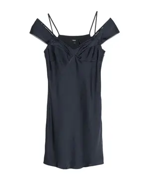 Theory Off-shoulder Camisole Dress With Twisted Ruching