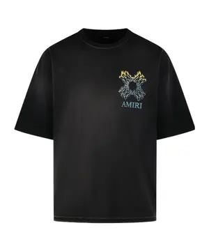 Amiri Logo-printed Crewneck T-shirt