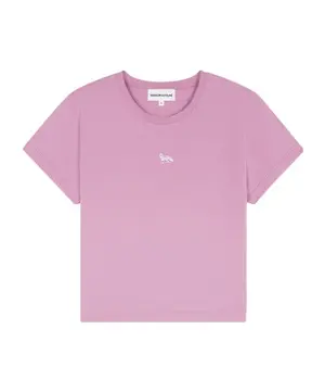 Maison Kitsuné Speedy Fox Patch Comfort T-shirt - Pink