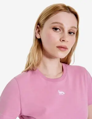 Maison Kitsuné Speedy Fox Patch Comfort T-shirt - Pink