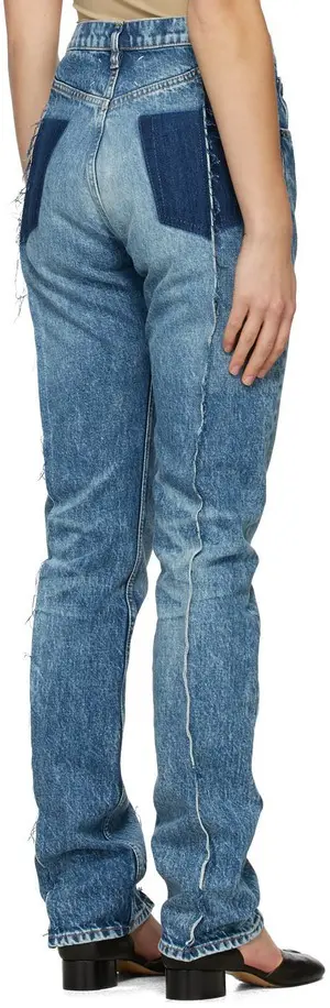 MAISON MARGIELA Spliced Trim Jeans