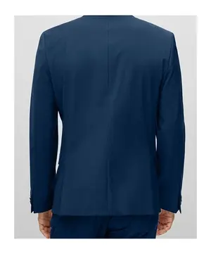 Hugo Boss Single-breasted Wool-blend Blazer