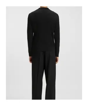 Hugo Boss Sastoro Zip Ribbed Polo Shirt