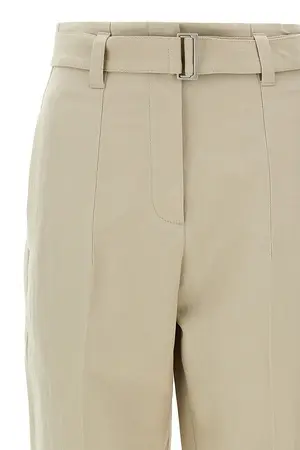 Brunello Cucinelli High-waist Belted Trousers - No