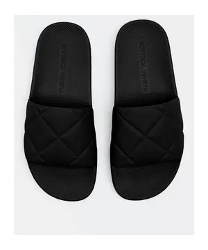 Bottega Veneta Quilted Slider Sandals