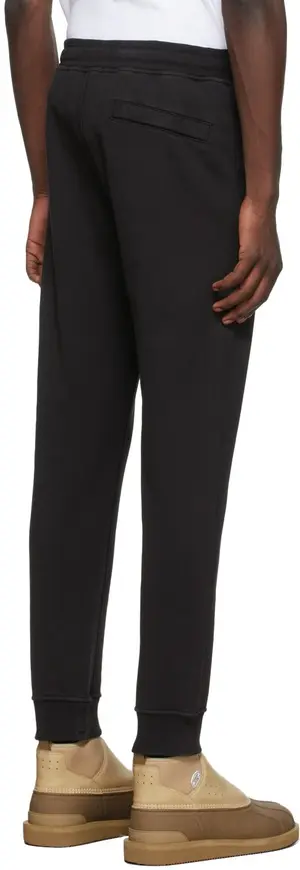 Stone Island Compass-badge Tapered Pants - Black