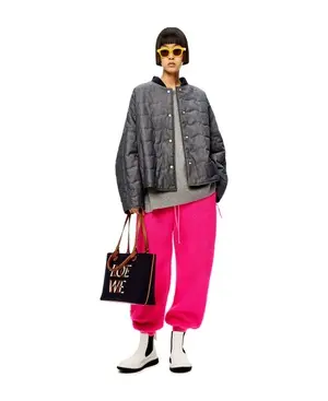 Loewe Fleece Sweatpants With Drawstring Waist