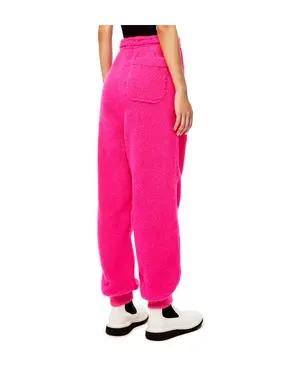 Loewe Fleece Sweatpants With Drawstring Waist
