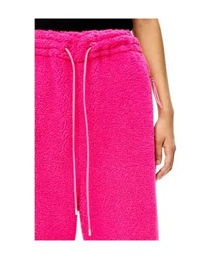Loewe Fleece Sweatpants With Drawstring Waist