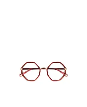 Chloé Eyewear Hexagonal Frame Glasses