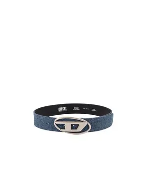 DIESEL® 1dr Logo Plaque Belt - Multicolor